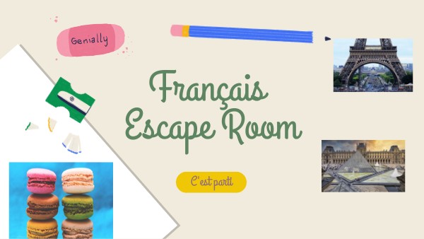Français ESCAPE ROOM