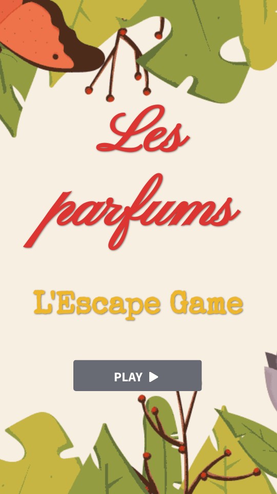 Escape Game - parfums | Genially