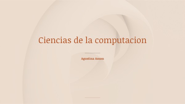 Proyecto de las ciencias de computacion | Genially