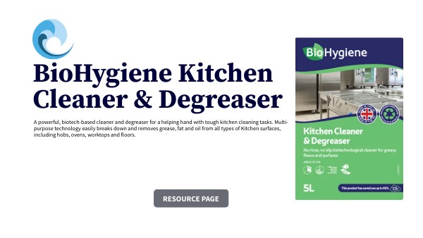BioHygiene Kitchen Cleaner & Degreaser