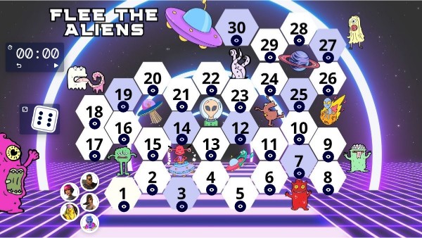 5e - Maths - FLEE THE ALIENS