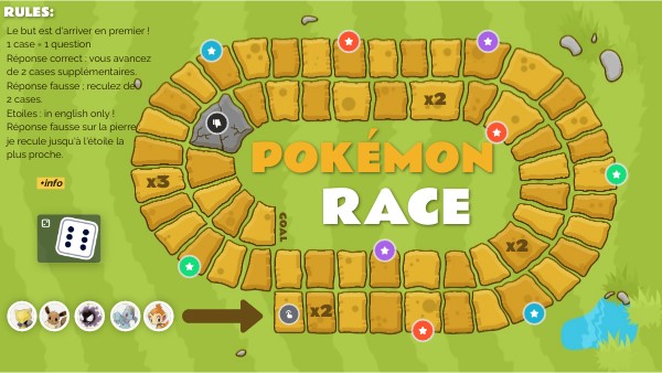 Pokémon RACE | Genially