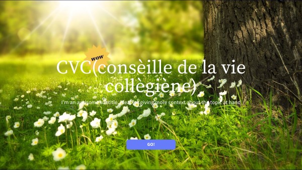 CVC classe