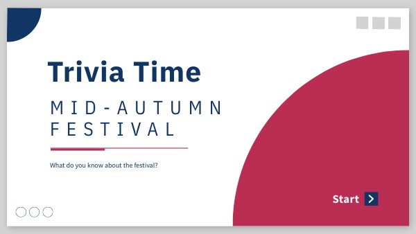Mid-autumn festival trivia | Genially