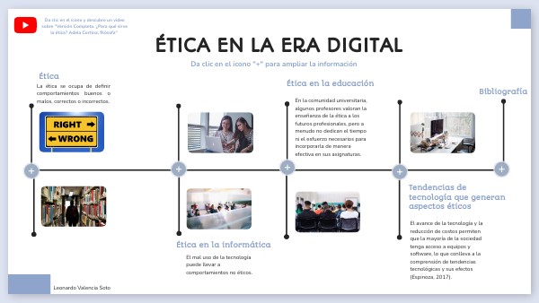 ÉTICA EN LA ERA DIGITAL- Cibercultura | Genially