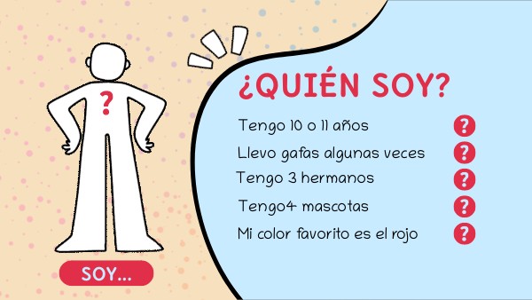TARJETA ¿QUIÉN SOY? | Genially