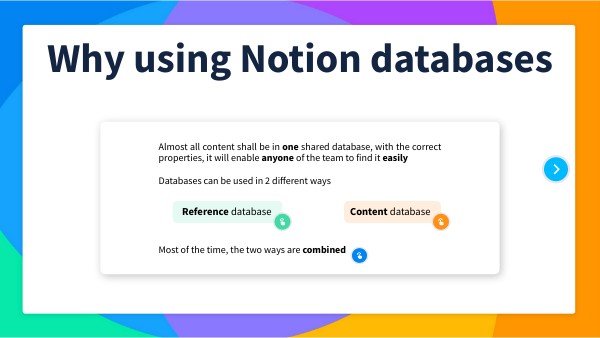 [Notion 02] Notion databases - 2 - Why