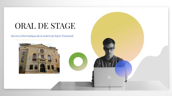 Oral de stage 3° | Genially