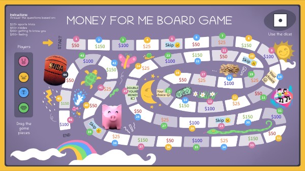 Copy - Money for Me Board Game 1 | Genially