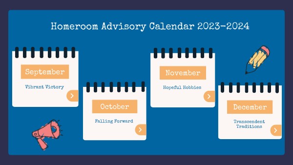 Homeroom Advisory 2023-2024