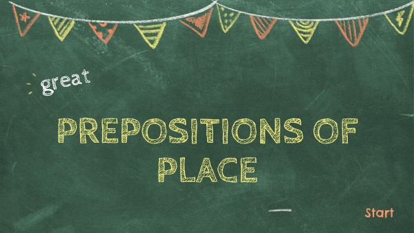 Prepositions of Place | Genially