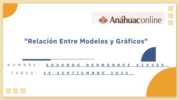 RELACION ENTRE MODELOS Y GRAFICOS | Genially