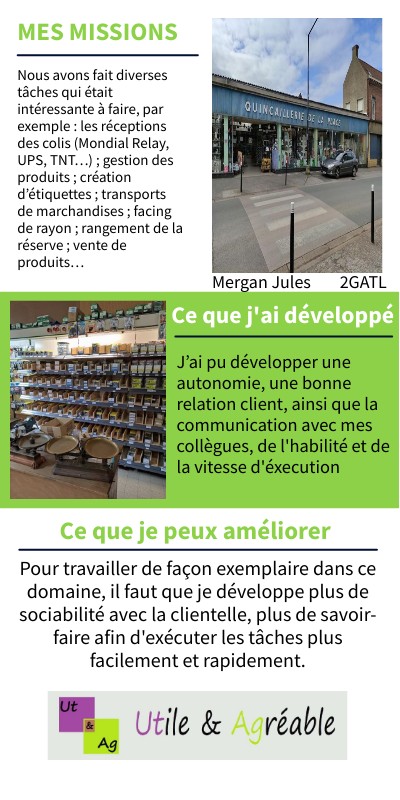 Infographie sur mon PFMP 1