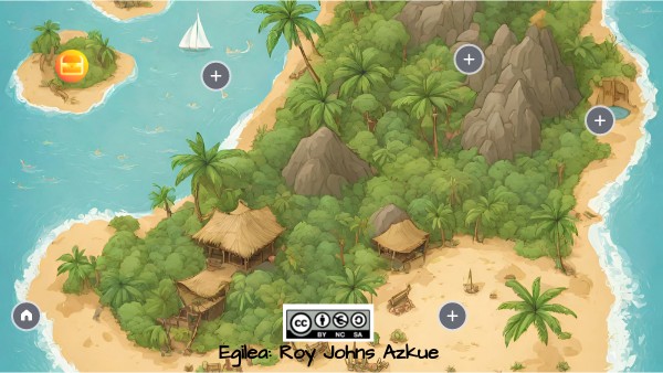 escape room map | Genially