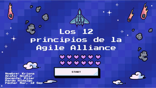 Los 12 principios de la Agile Alliance | Genially