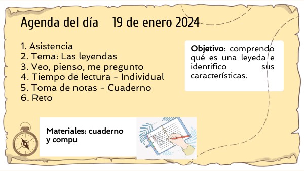 Las leyendas | Genially