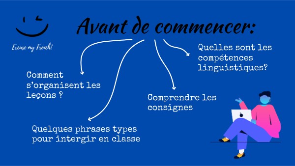 Avant de commencer les cours de Français