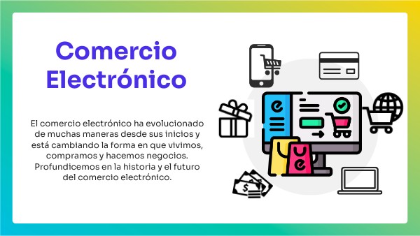 origen de e-commerce | Genially