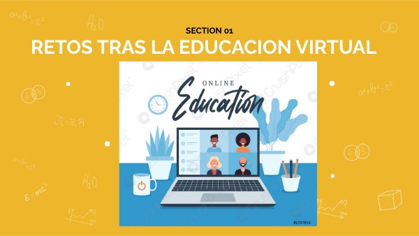 Retos en la educación virtual | Genially