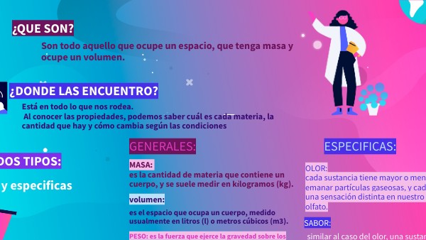 propiedades de la materia | Genially