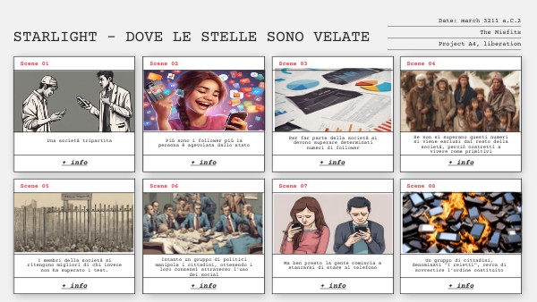 Starlight - Storyboard