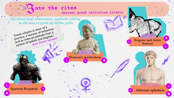 ancient greek initiation rituals