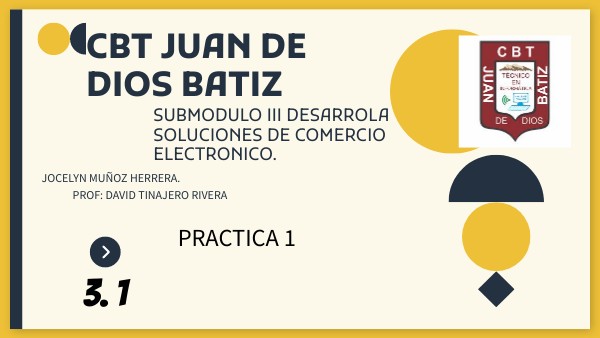 PRESENTACIÓN SUBMODULO III | Genially