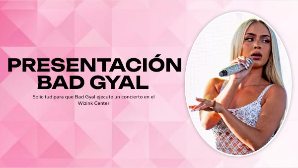 presentación Eva de Bad Gyal