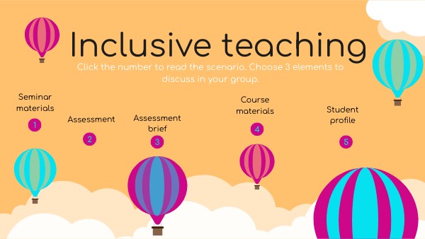 EDI Scenarios | Genially