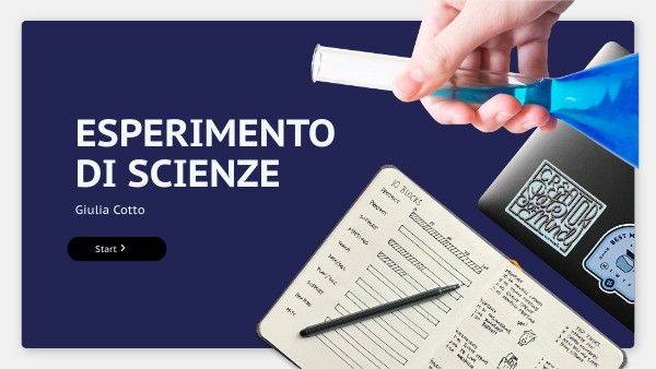 ESPERIMENTO DI SCIENZE GIULIA COTTO | Genially
