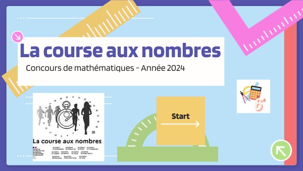 course aux nombres | Genially