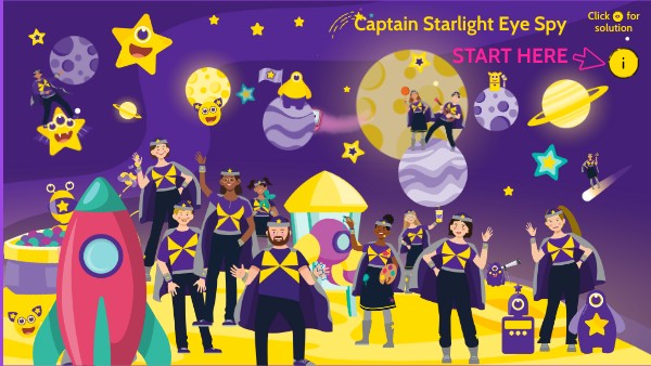 Captain Starlight Eye Spy