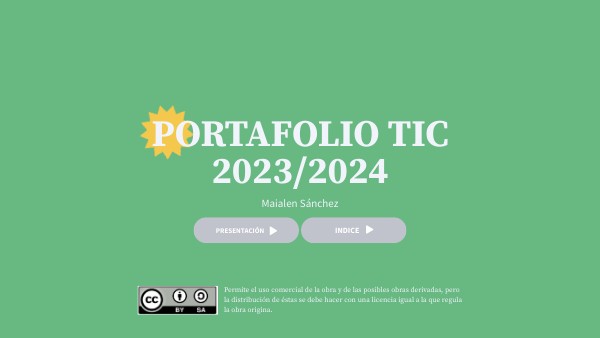 PORTFOLIO TIC | Genially