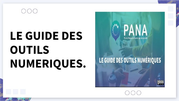 LE GUIDE DES OUTILS NUMERIQUES