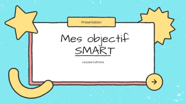 Mes objectifs SMART