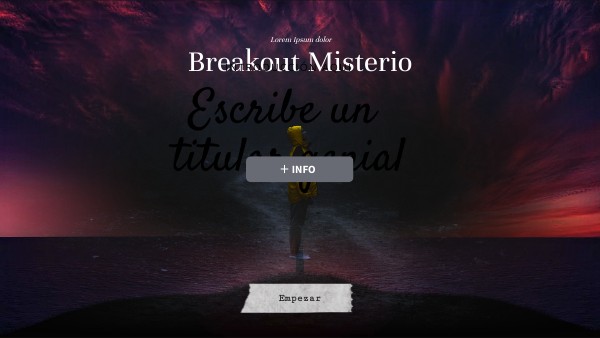 BREAKOUT MISTERIO