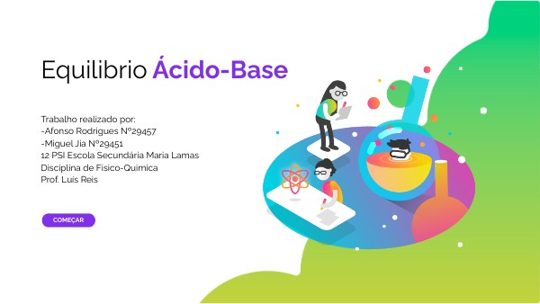 Equilíbrio Ácido-Base | Genially