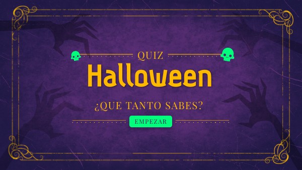 QUIZ HALLOWEEN