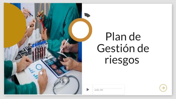 Plan de gestión de riesgos | Genially
