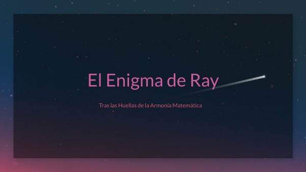 EL ENIGMA DE RAY