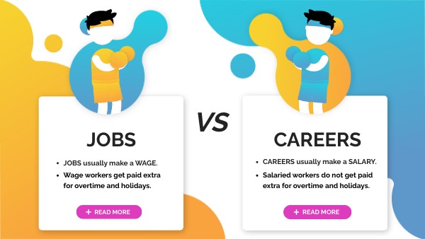Jobs vs Careers
