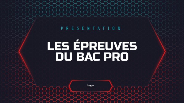 Les épreuves du BAC PRO | Genially