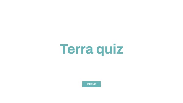 Quiz sulla terra di Giulia Cané