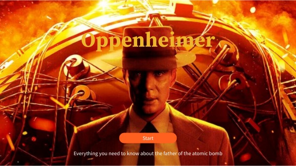 Oppenheimer presentation | Genially