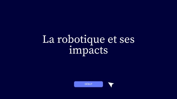 Robotique présentation