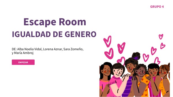 ESCAPE ROOM G4 | Genially