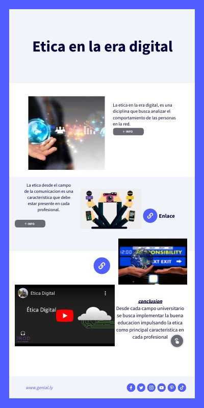 INFOGRAFIA ETICA EN LA ERA DIGITAL MCVM | Genially
