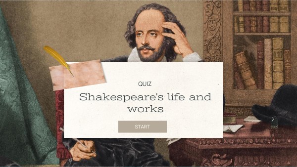 QUIZ ON SHAKESPEARE