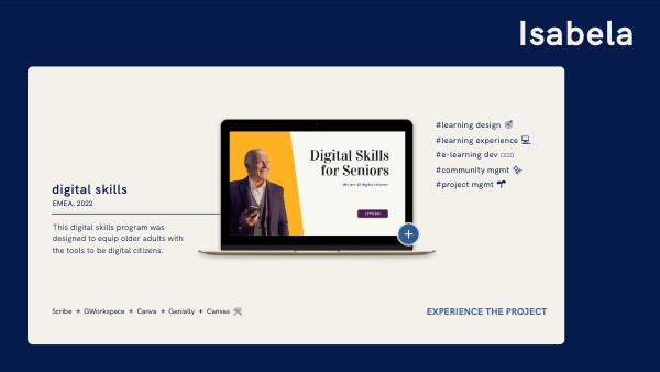 Isabela - Digital skills