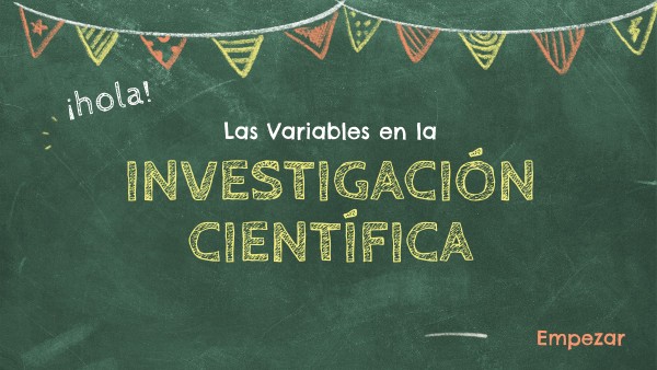 Variables en la investigación científica